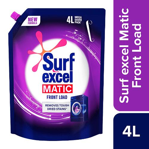 Surf Excel Liquid Detergent Front Load 4 Ltr – Starquik