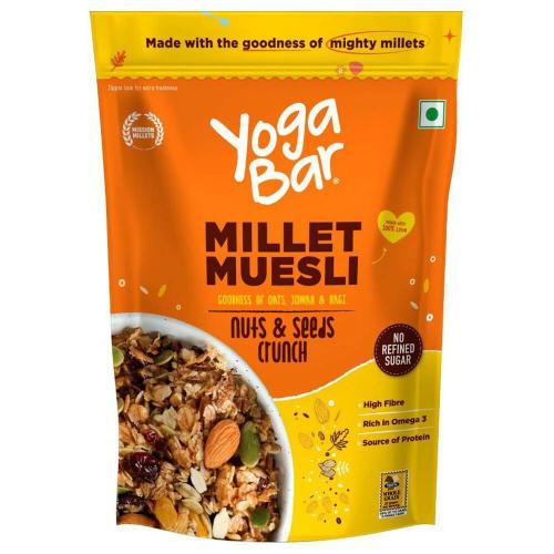Yogabar Millet Muesli 500 Gm – Starquik