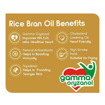 fortune rice bran oil benefits