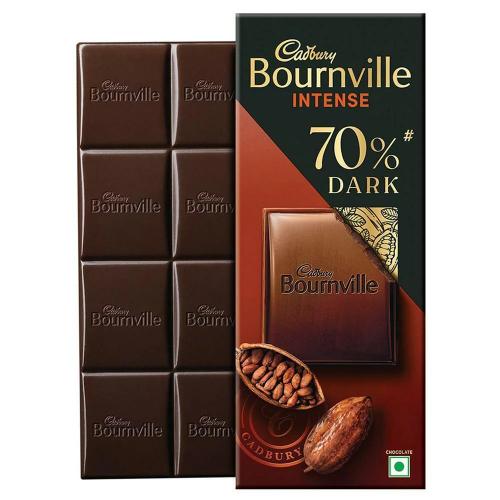 Cadbury Bournville 70% Dark Chocolate 80 g – Starquik