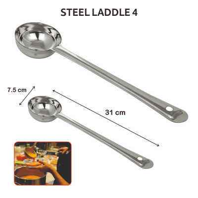 Smartle Steel Laddle 4 Pack Of 1 – Starquik