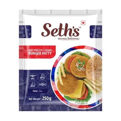 Sethwala New York Style Chicken Burger Patty 250 g – Starquik