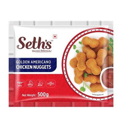 Sethwala Golden Americano Chicken Nuggets 500 Gm – Starquik