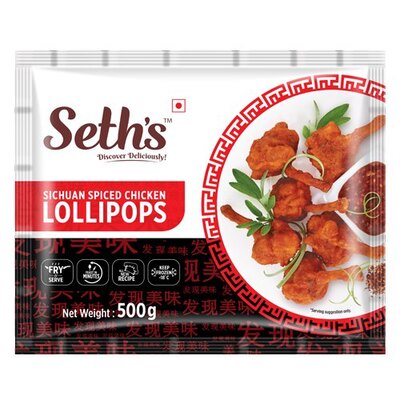 Sethwala Sichuan Chicken Lollipops 500 g – Starquik