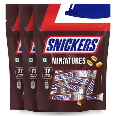 Snickers Miniature Pack 120 Gm – Starquik