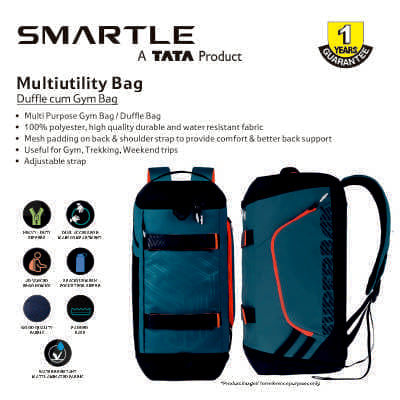 Smartle Multiutility Bag Sea Green 1 pc – Starquik