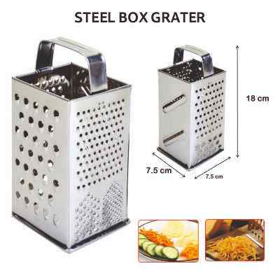 Smartle Steel Box Grater 1 pc – Starquik