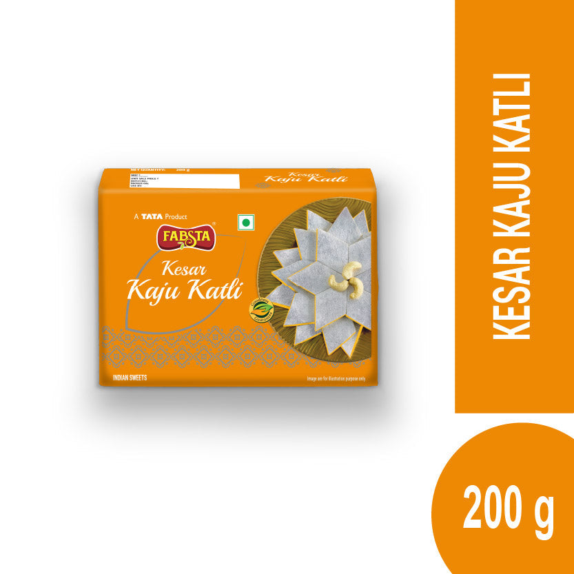 Fabsta Kaju Katli Kesar 200 Gm – Starquik