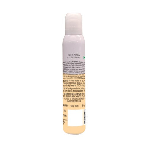 Skye Citrus Passion Body Spray For Women 150 Ml – Starquik