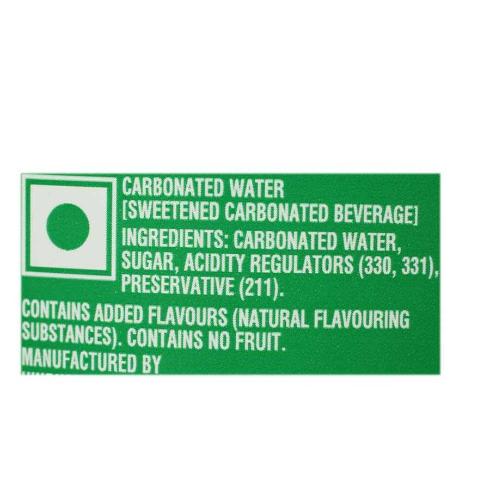 sprite ingredients list